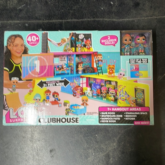 Toys | Lol Surprise Clubhouse Playset With 4 Surprises And 2 Exclusives ...